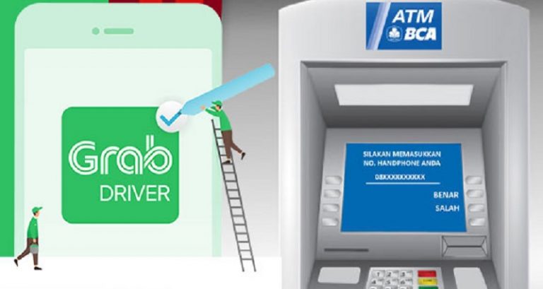 Cara Top Up Grab Driver Via ATM BCA Terbaru 2021