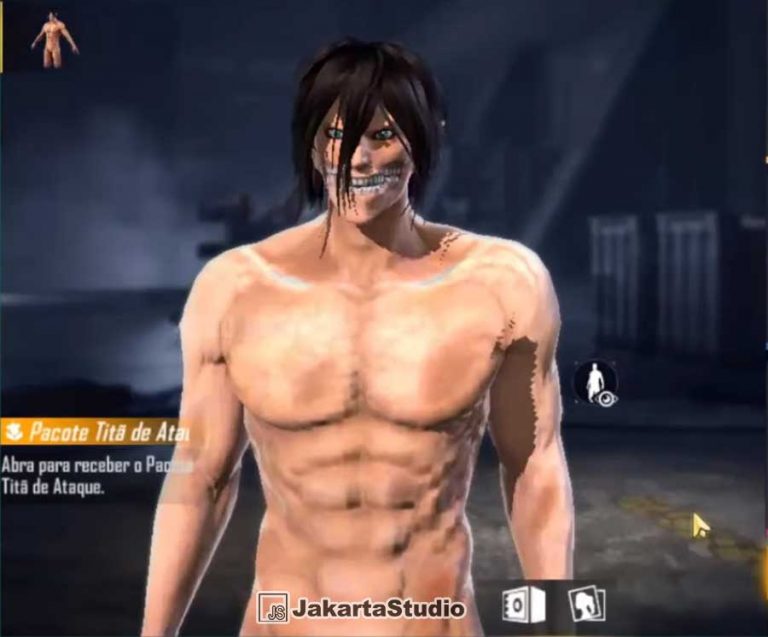 Ada Titan! Bocoran 6 Bundle Skin Kolaborasi FF x AOT