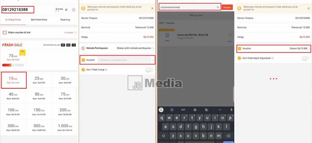 Cara Menggunakan Kupon Pulsa Snack Video, Ubah Koin Jadi Pulsa!
