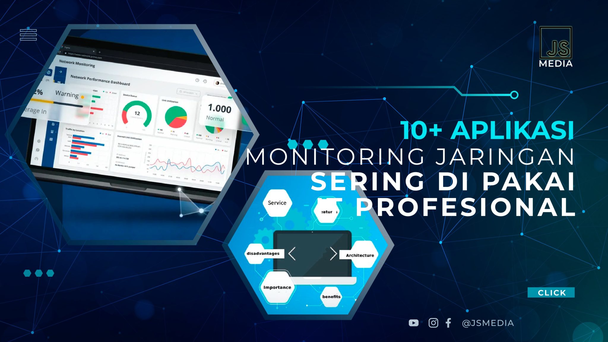 10+ Aplikasi Monitoring Jaringan Gratis, Sering di Pakai IT Profesional