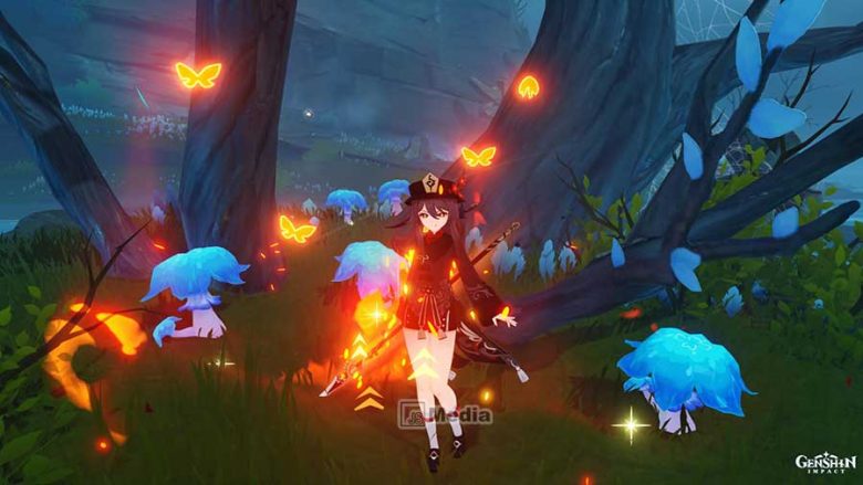 Lokasi Semua Fluorescent Fungus di Genshin Impact 2.2