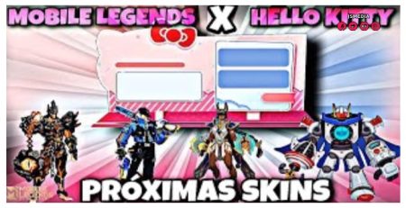 Cara Dapatkan Skin Gratis Di Event Hello Kitty x Mobile Legends