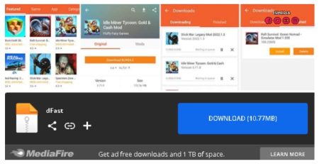 Download Aplikasi dFast MOD Apk Full Versi Terbaru Gratis