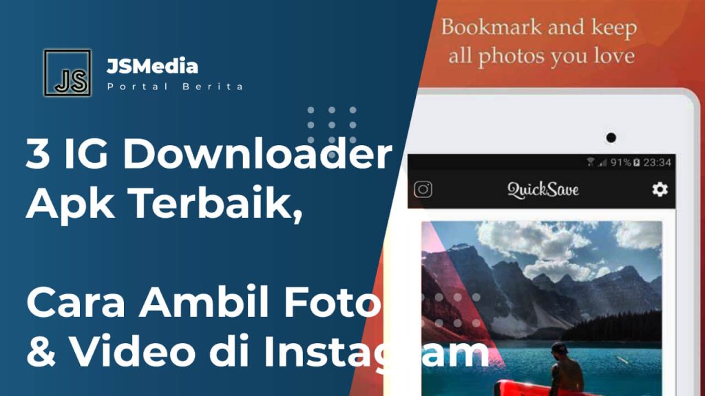 IG Downloader Apk, Cara Ambil Foto & Video di Instagram