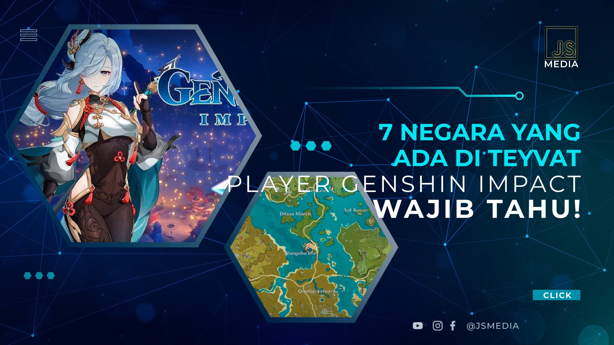 7 Negara yang Ada di Teyvat, Player Genshin Impact Wajib Tahu!