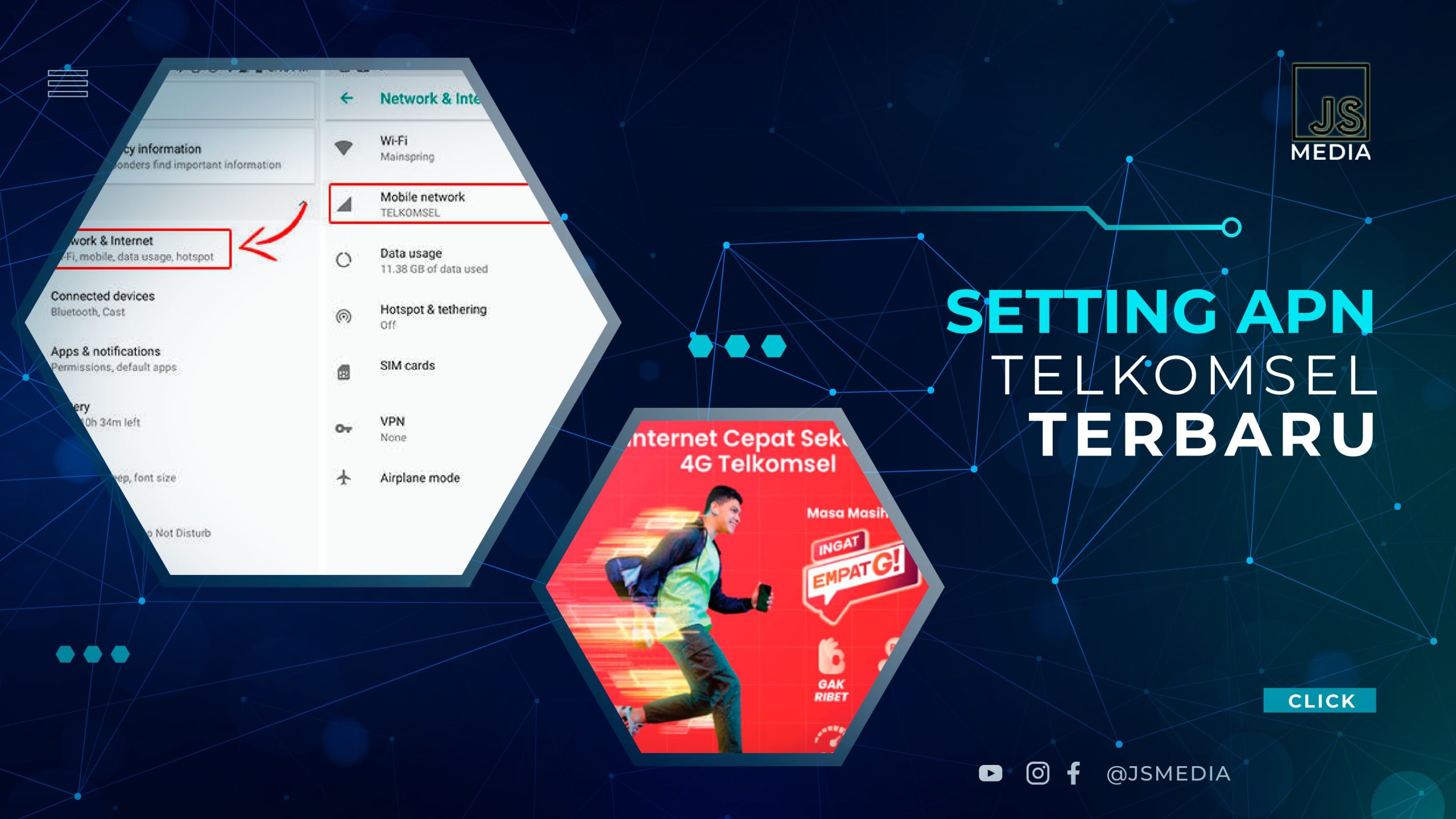Setting APN Telkomsel untuk Atasi Koneksi Lambat