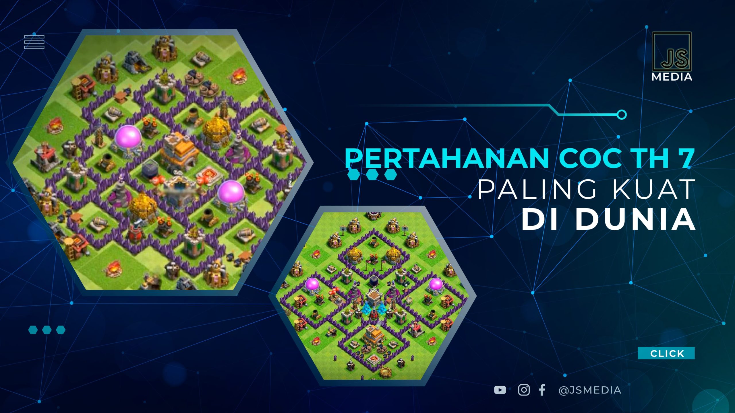 Pertahanan COC TH 7 Paling Kuat di Dunia, Taklukkan Lawan