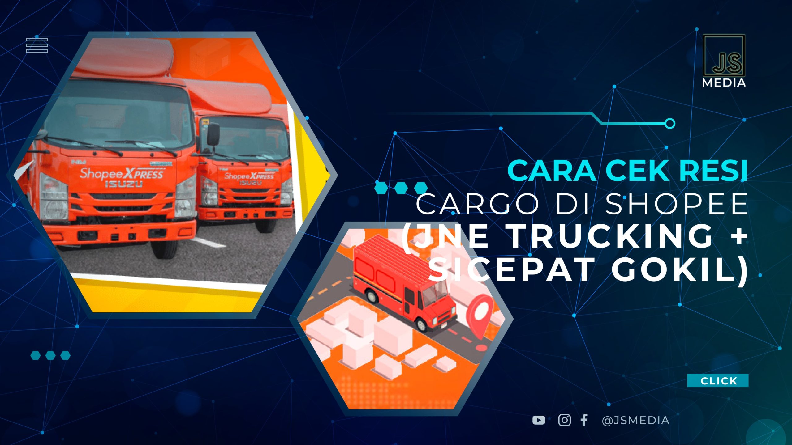 Cara Cek Resi Cargo di Shopee (JNE Trucking + SiCepat Gokil)