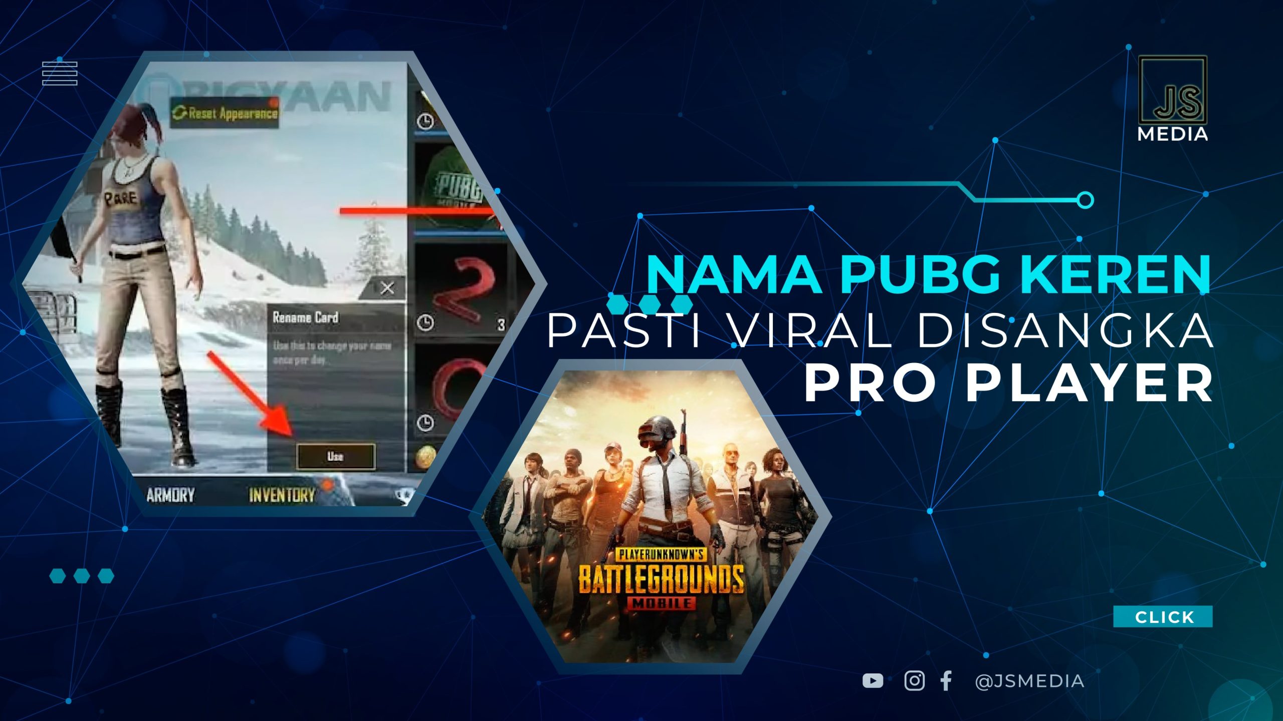 Dapatkan Nama PUBG Keren dengan Name Generator