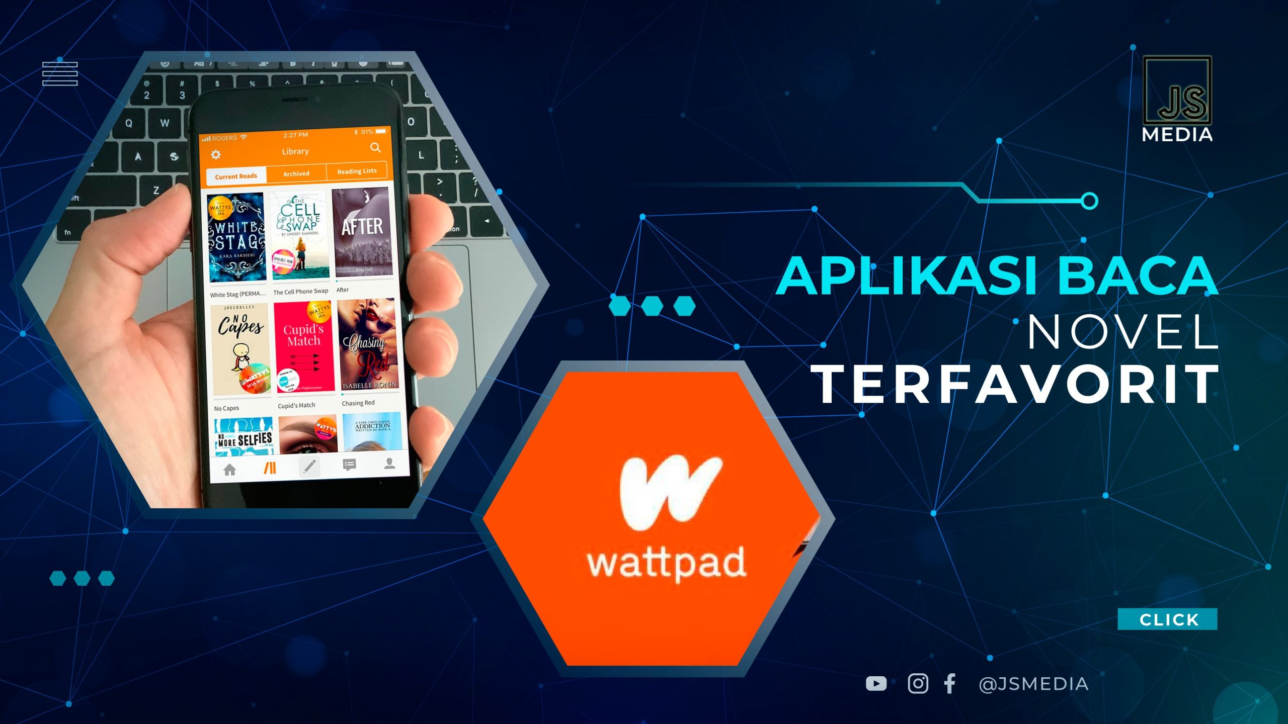 5 Aplikasi Baca Novel Terfavorit, Ini yang Paling Nyaman