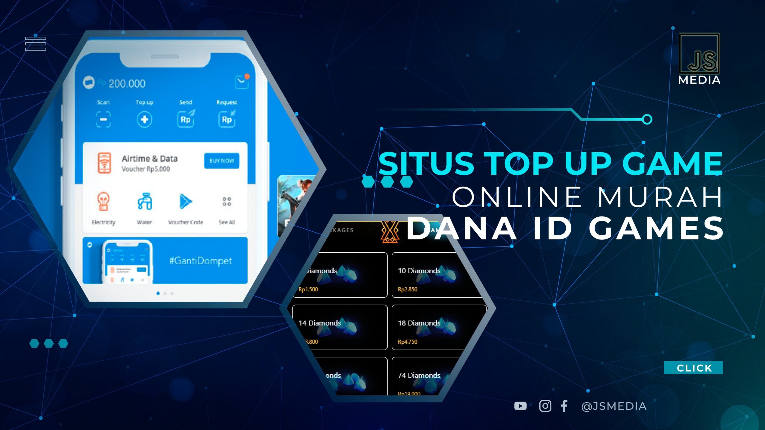Dana ID Games, Situs Top Up Game Online Paling Murah