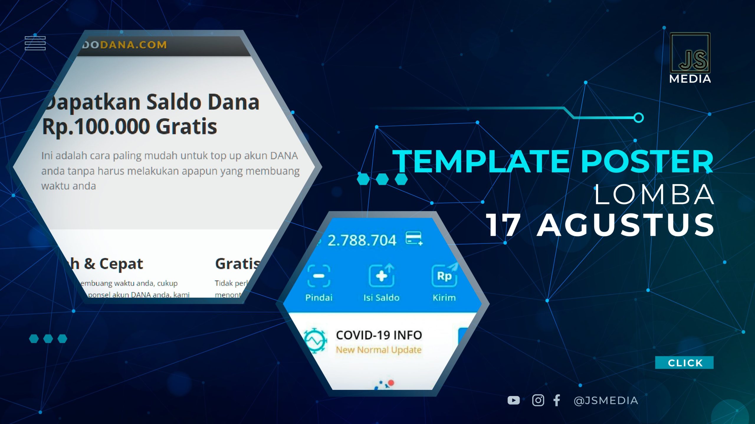 Template Poster Lomba 17 Agustus 2022 Terbaru, Gratis!