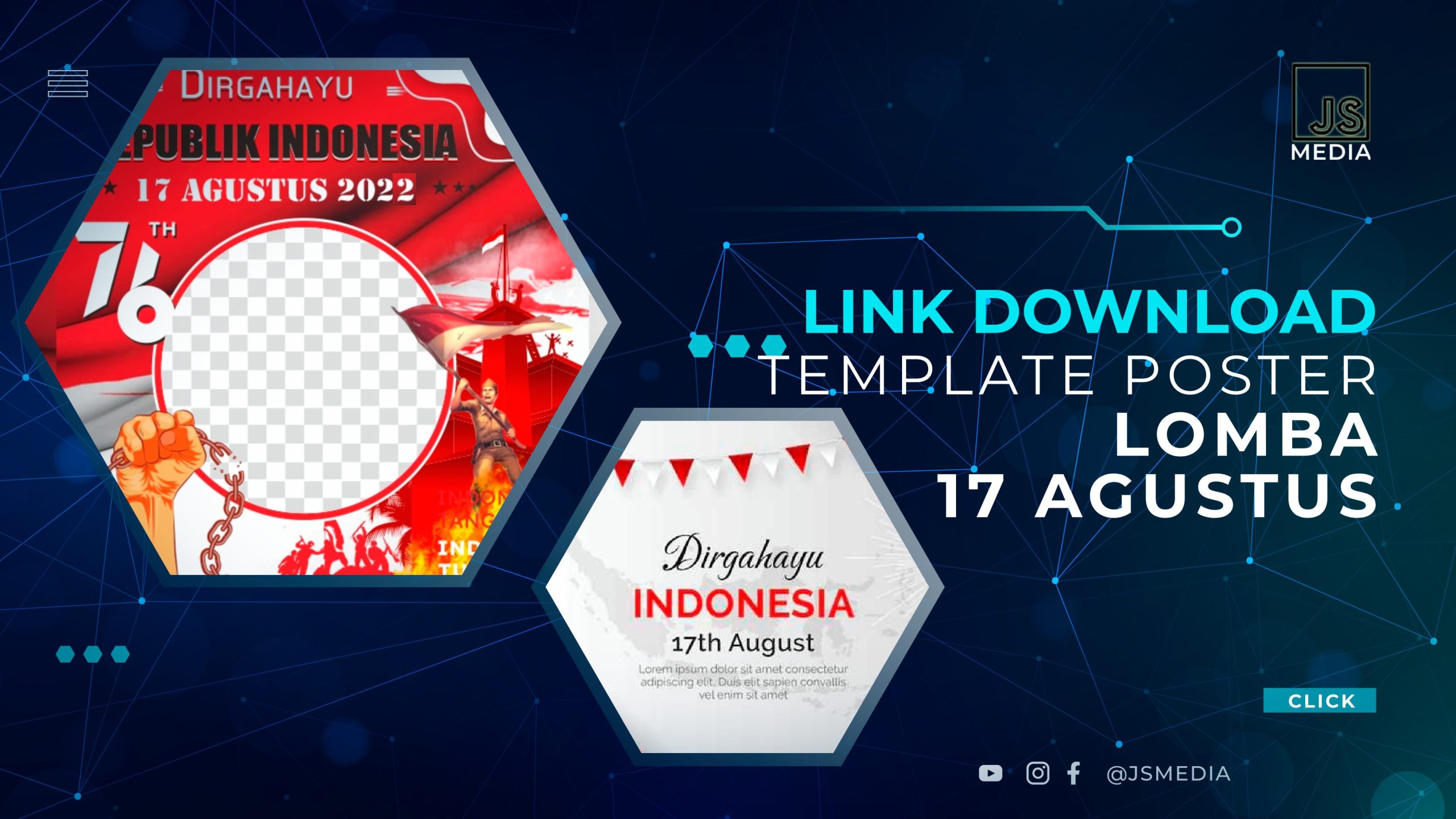 Link Template Poster Lomba 17 Agustus Canva Pasti Asyik