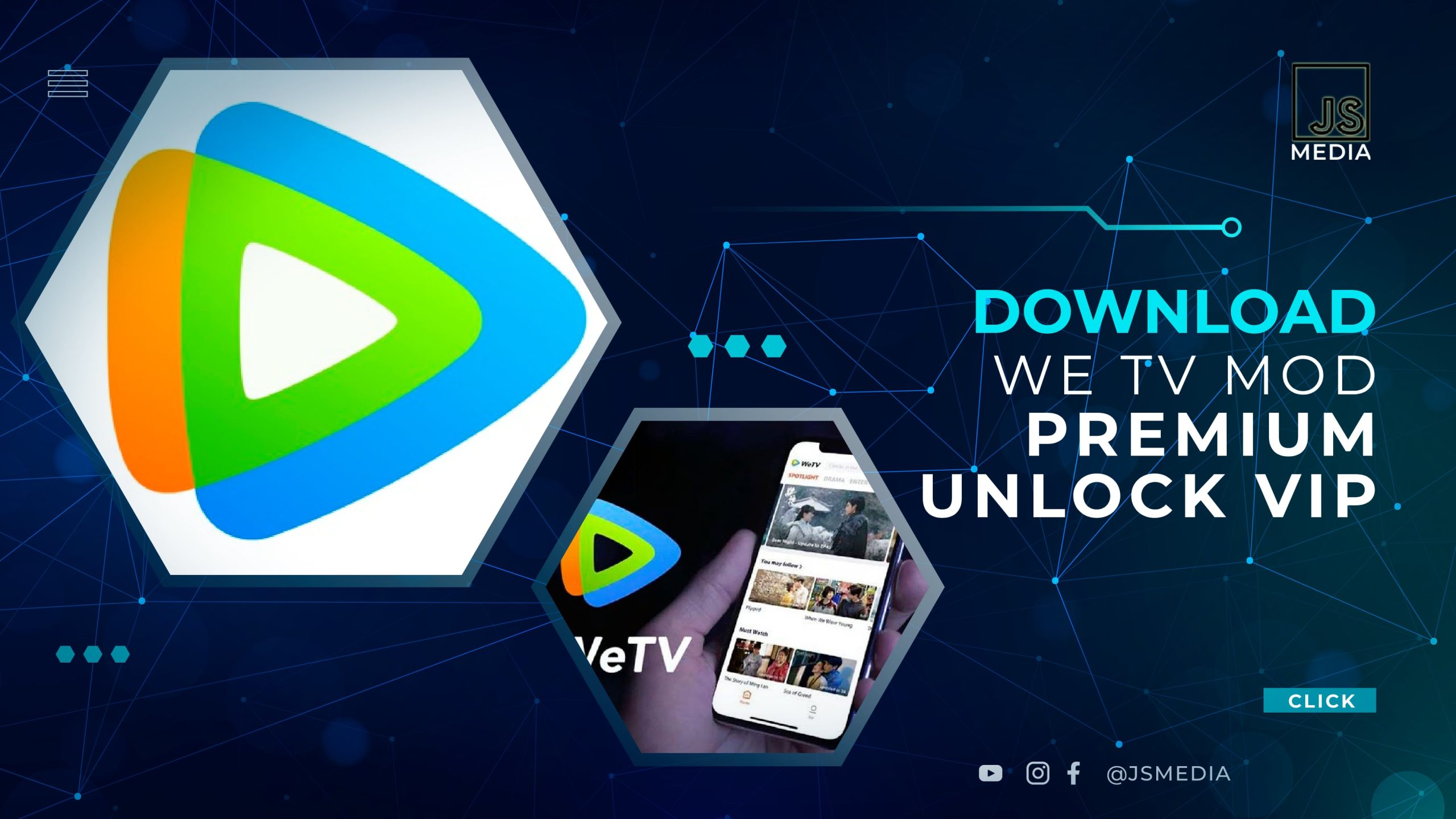 Download We TV Mod APK Premium Unlock VIP Versi Terbaru
