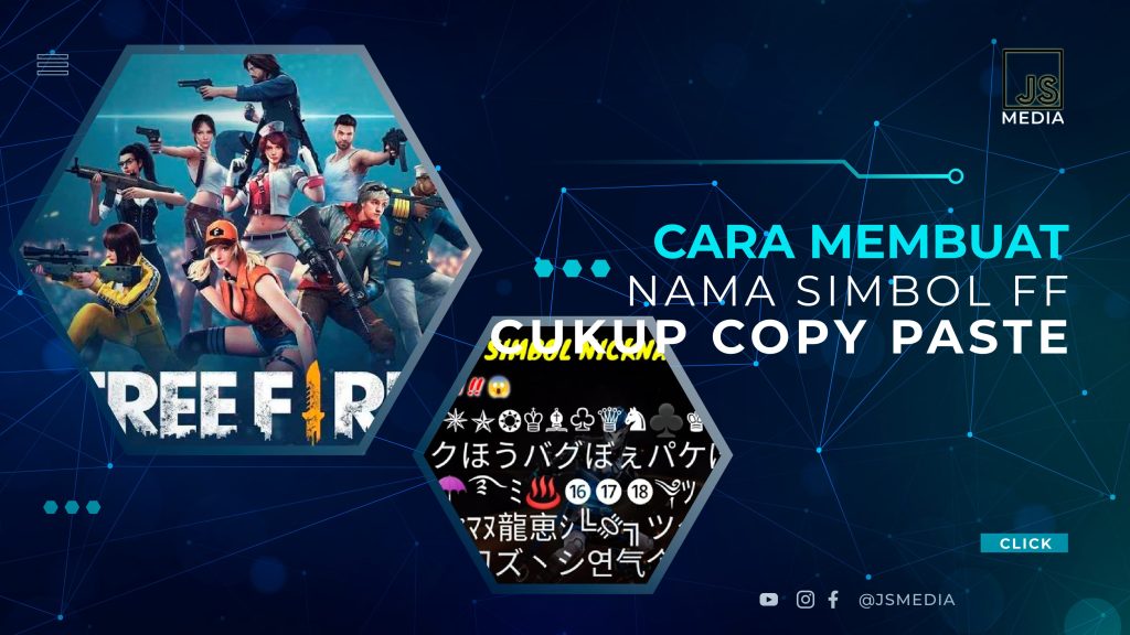 Cara Membuat Nama Simbol FF Keren, Cukup Copy Paste Saja