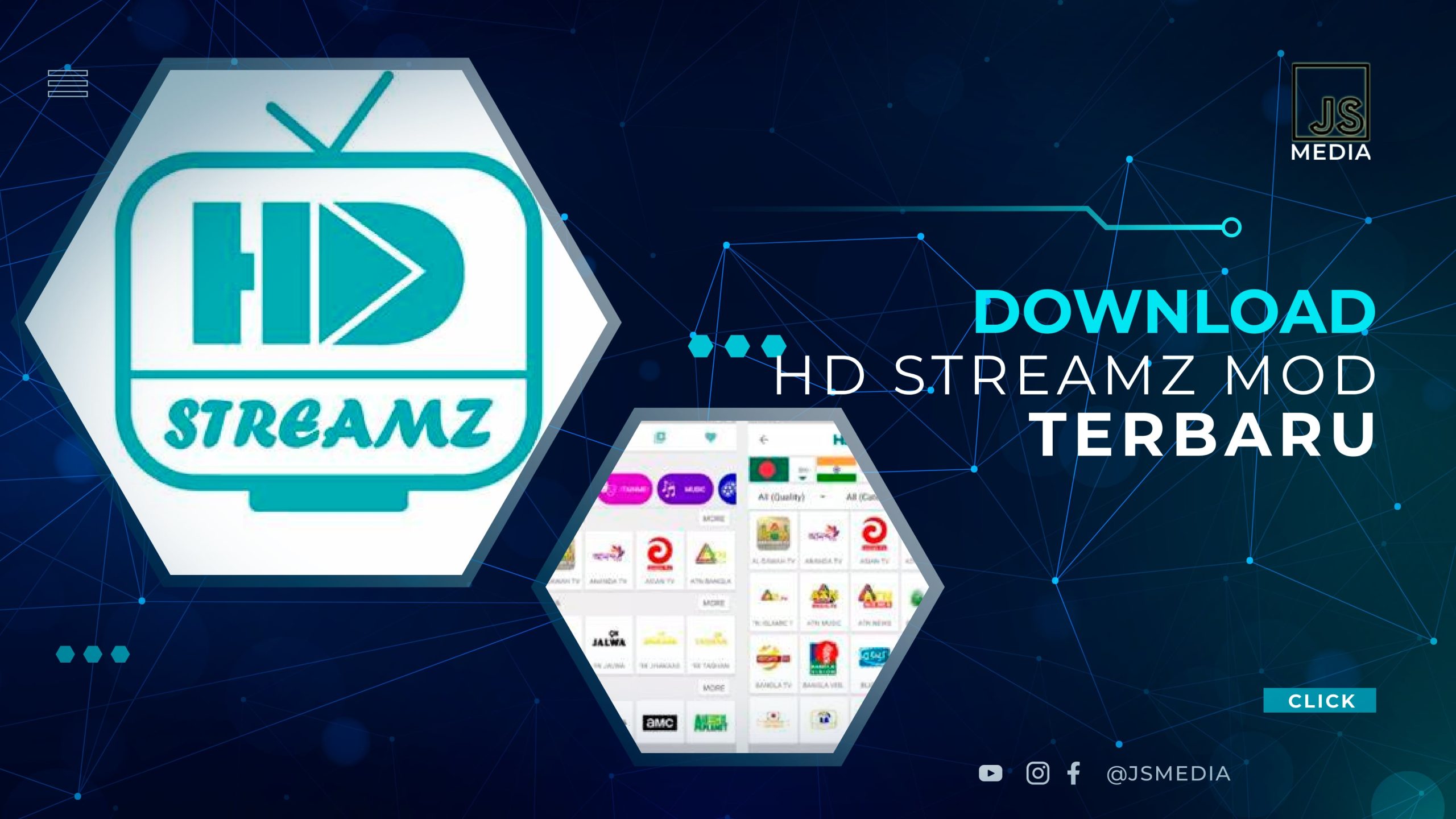 Download HD Streamz MOD APK, Aplikasi Pengubah HP Menjadi TV
