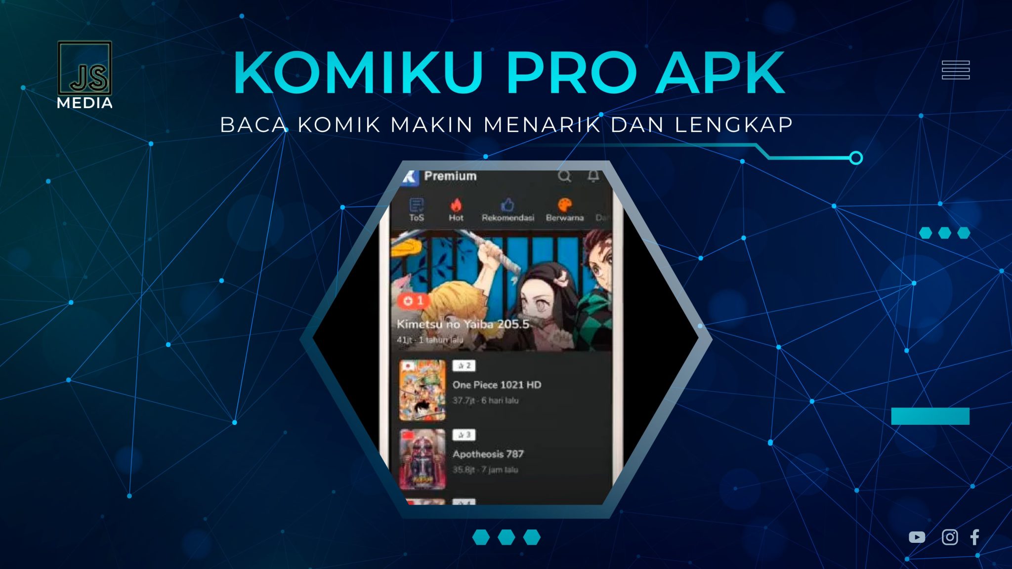 Komiku Pro APK, Baca Komik Makin Menarik dan Lengkap