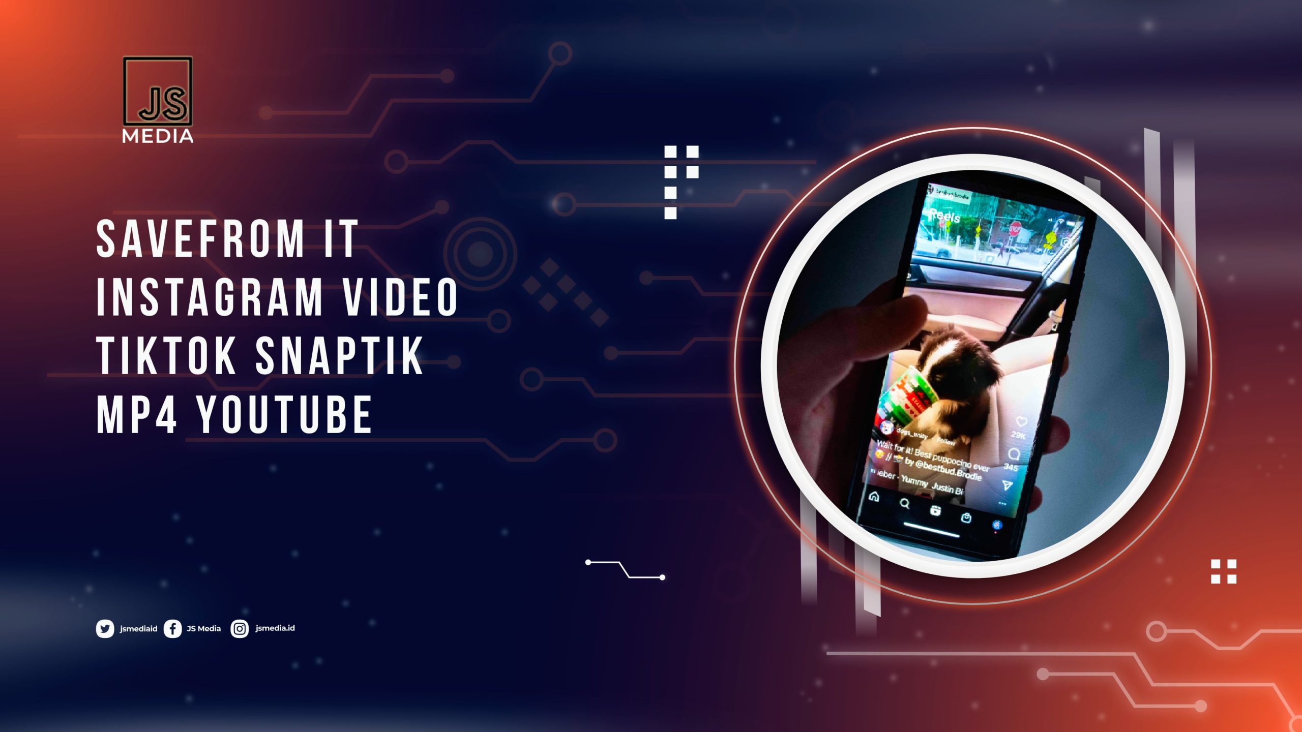 Savefrom it Instagram Video Tiktok Snaptik mp4 Youtube