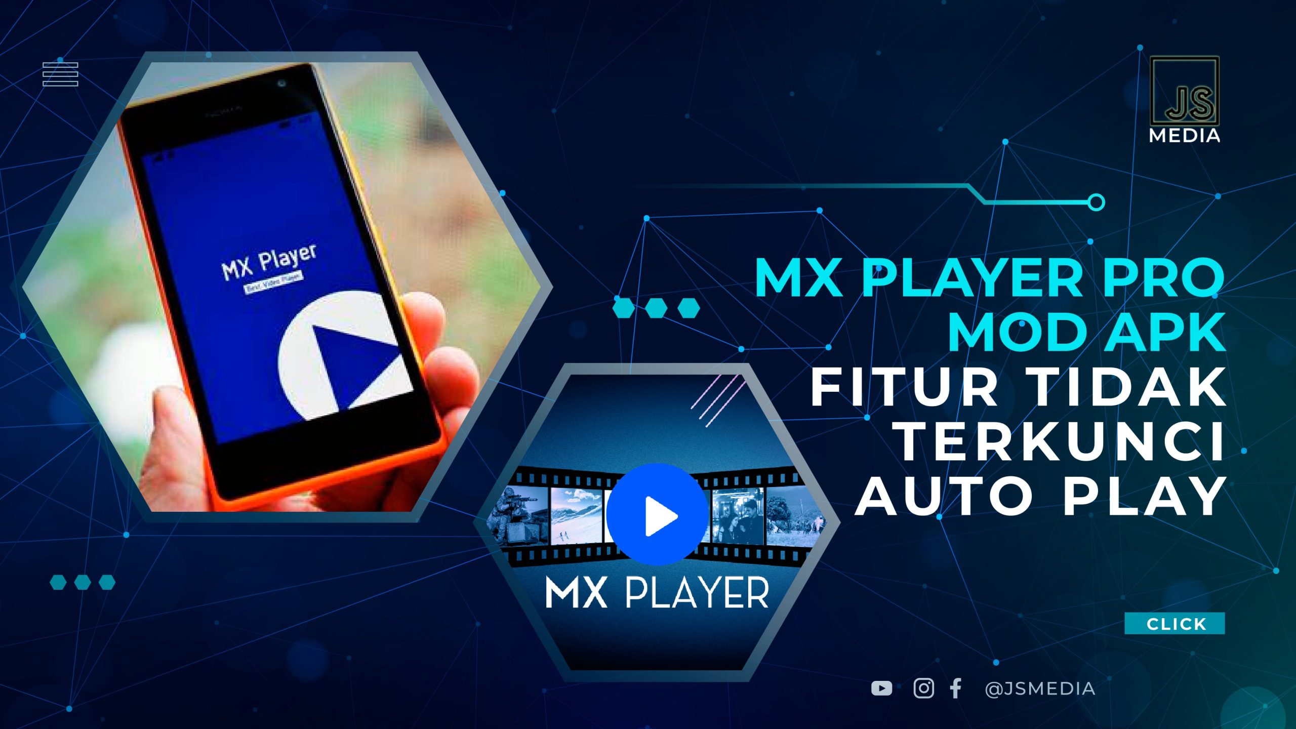 MX Player Pro MOD APK, Fitur Tidak Terkunci Auto Play