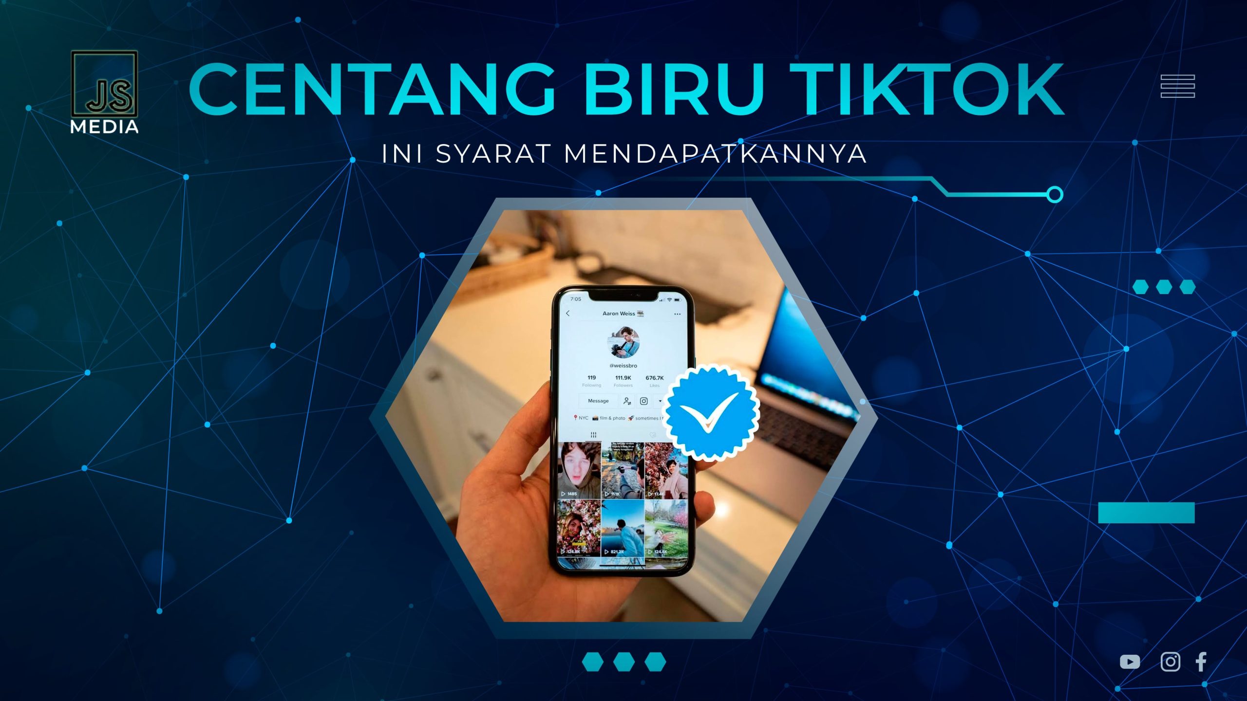 Centang Biru TikTok Salin, Ini Syarat Mendapatkannya