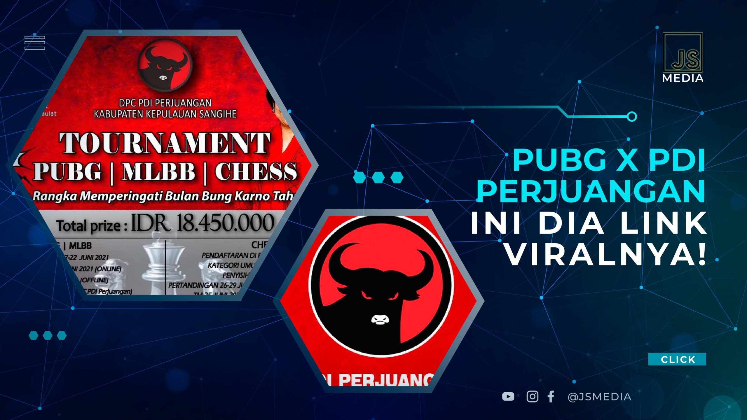 PUBG X PDI Perjuangan, Ini Dia Link Viralnya!