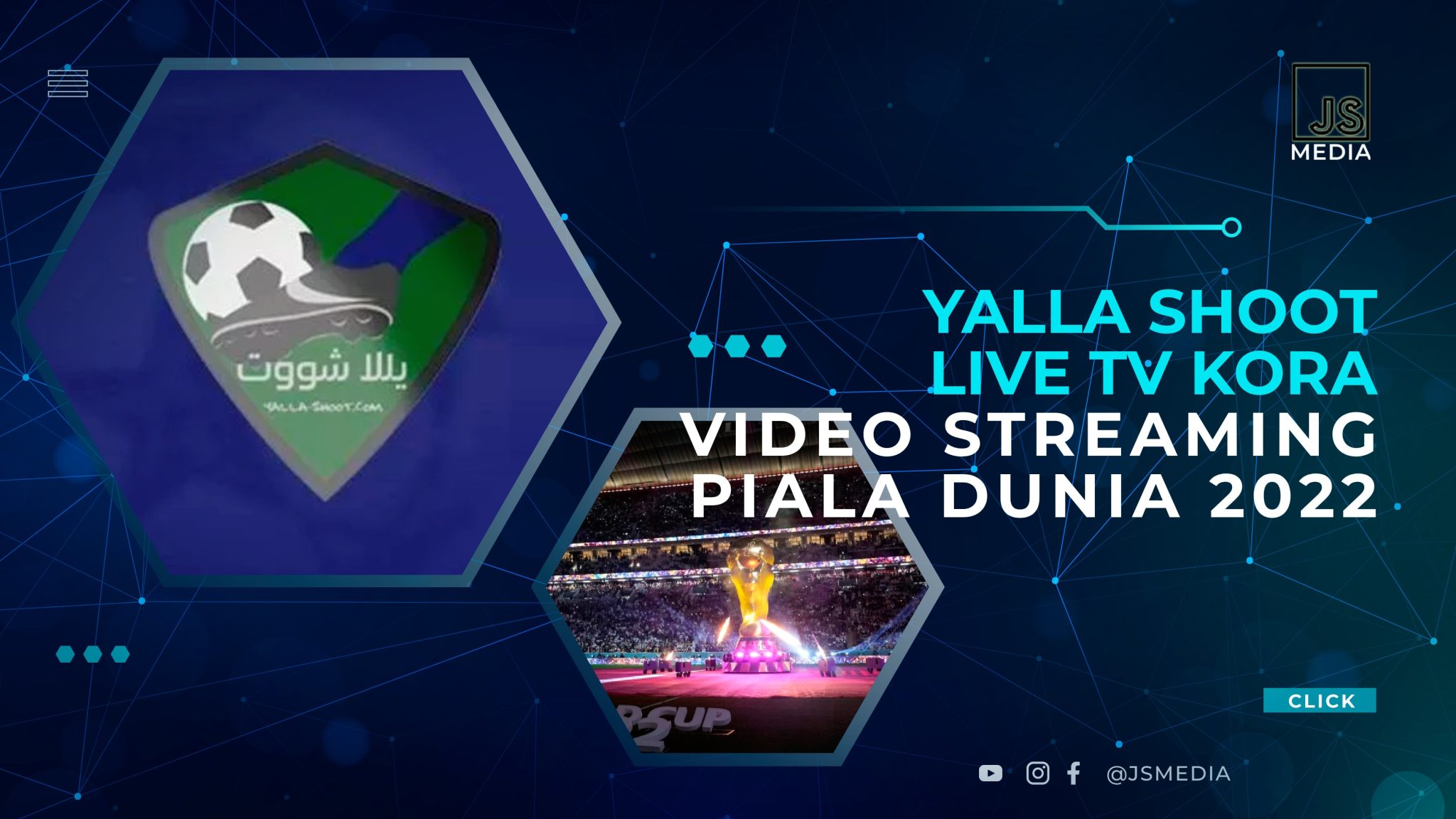 Yalla Shoot Live TV Kora Video Streaming Piala Dunia 2022