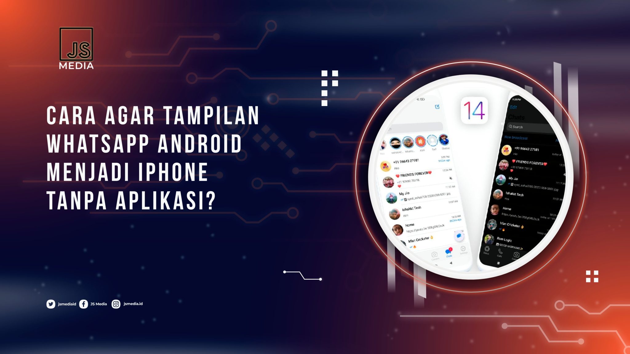 Cara Agar Tampilan WhatsApp Android Menjadi iPhone Cara Agar Tampilan WhatsApp Android Menjadi iPhone