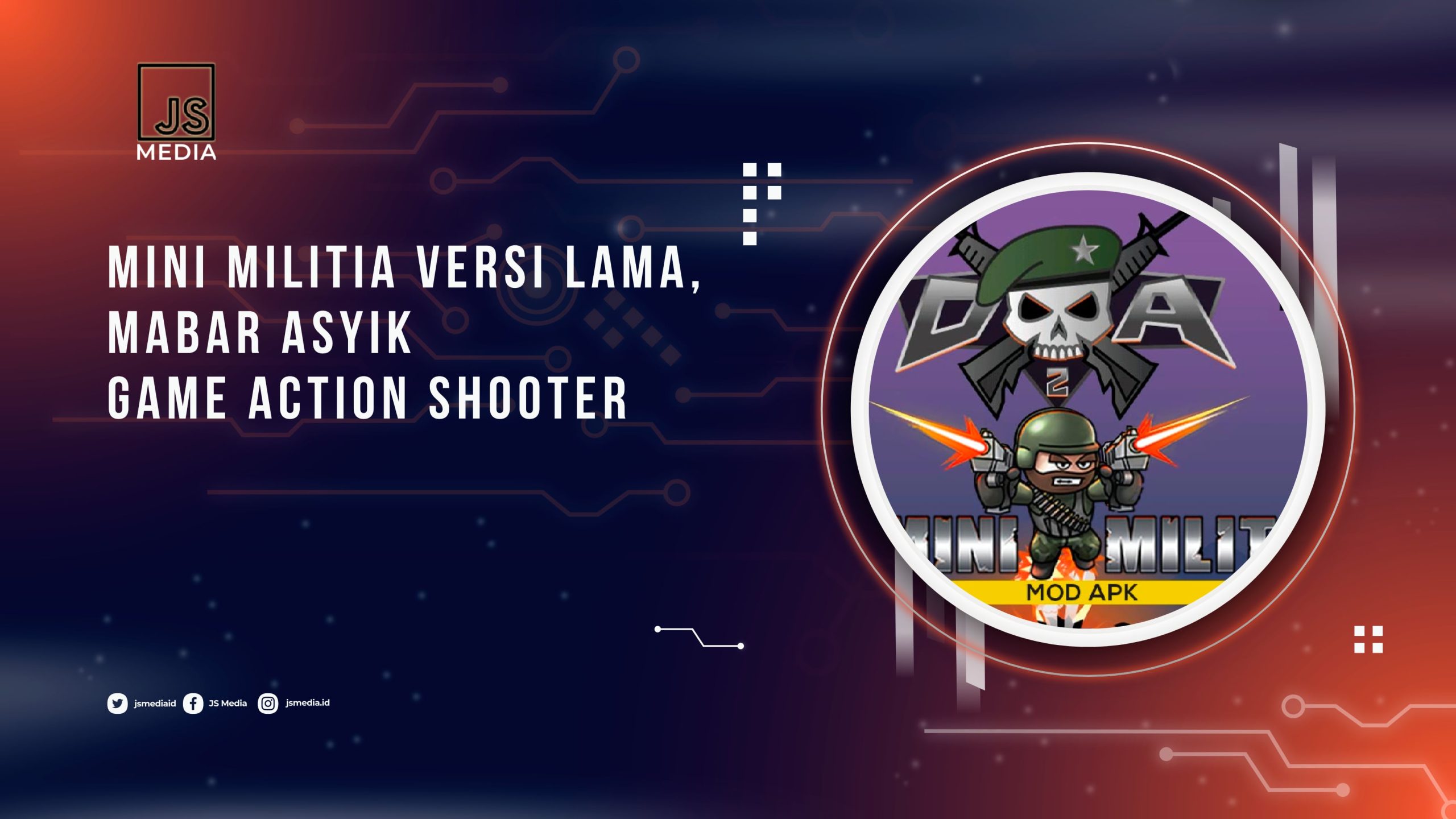 Mini Militia Versi Lama, Mabar Asyik Game Action Shooter