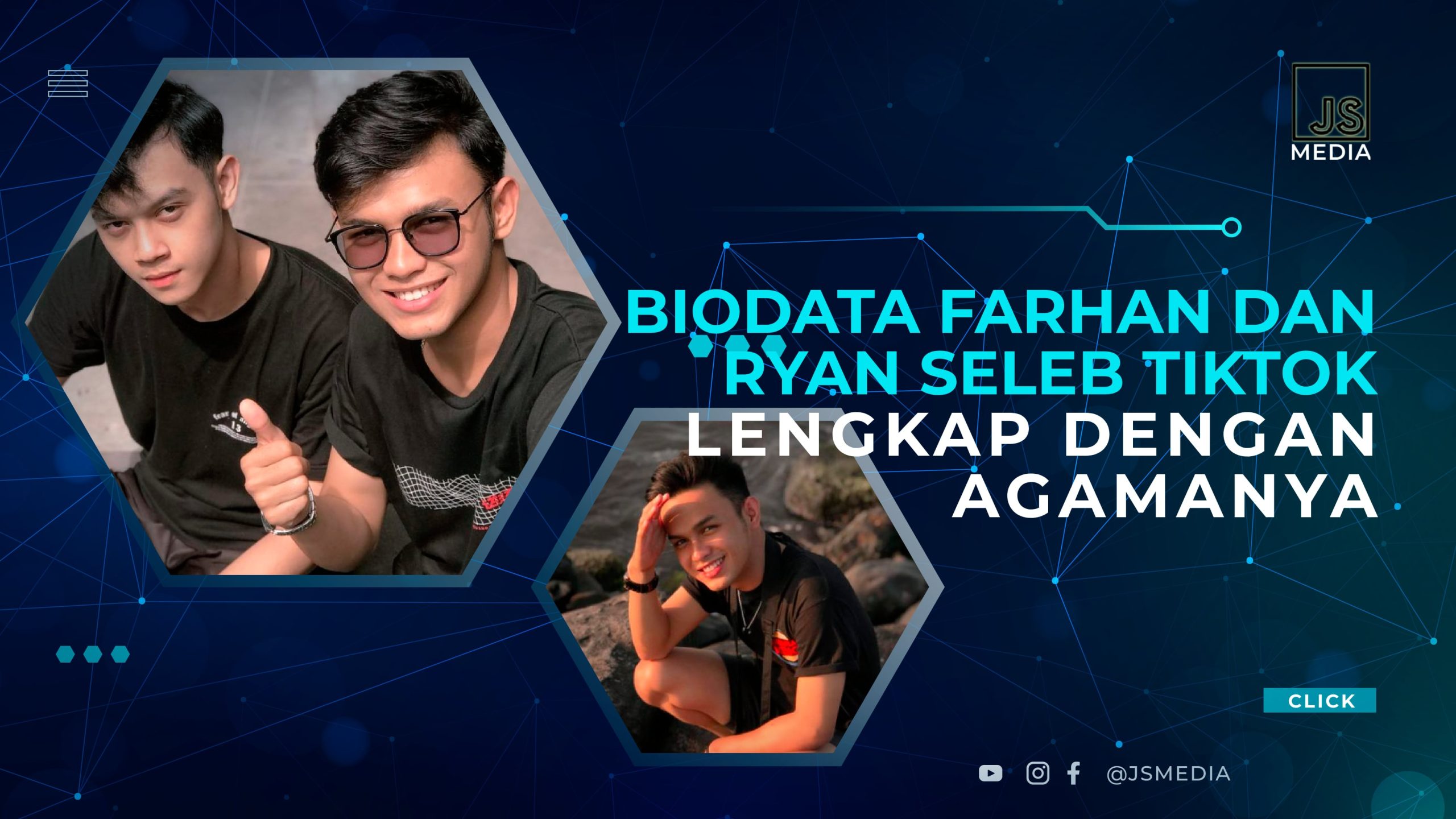 Biodata Farhan Dan Ryan Seleb Tiktok, Lengkap dengan Agamanya