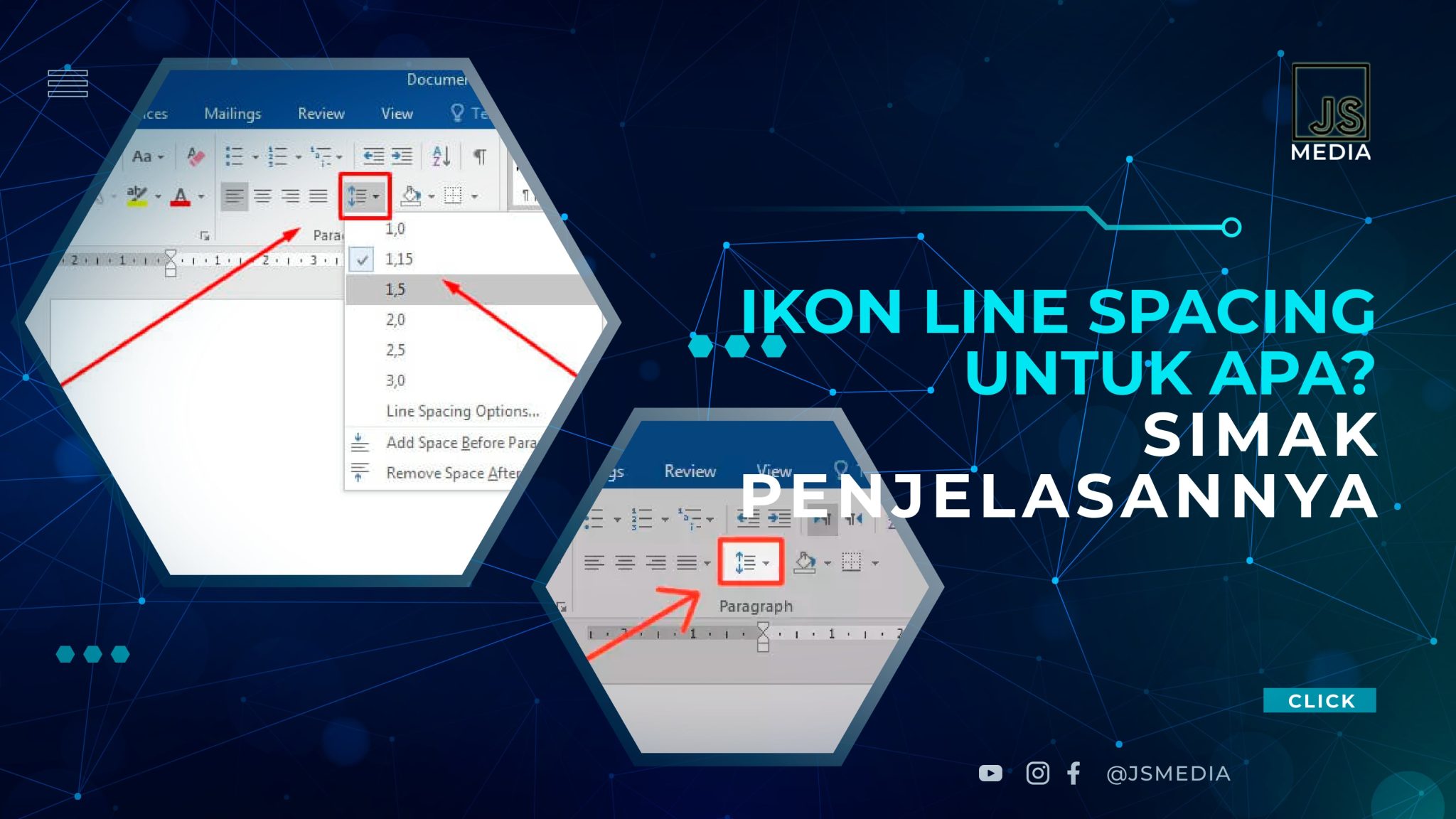 Ikon Line Spacing Untuk Apa? Simak Penjelasannya