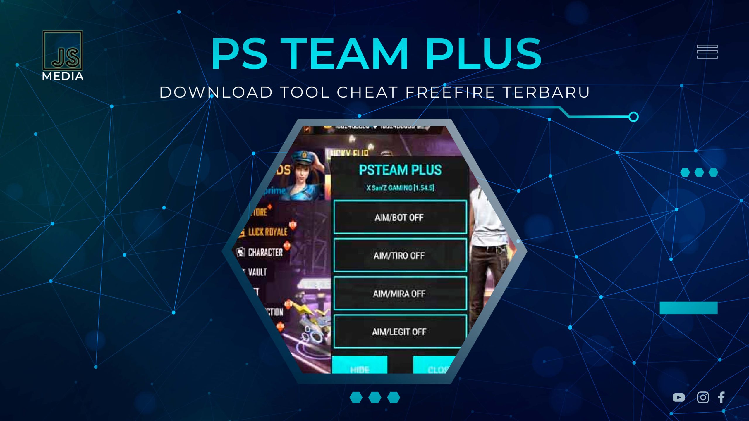 PS Team Plus, Tool Cheat FreeFire Terbaru
