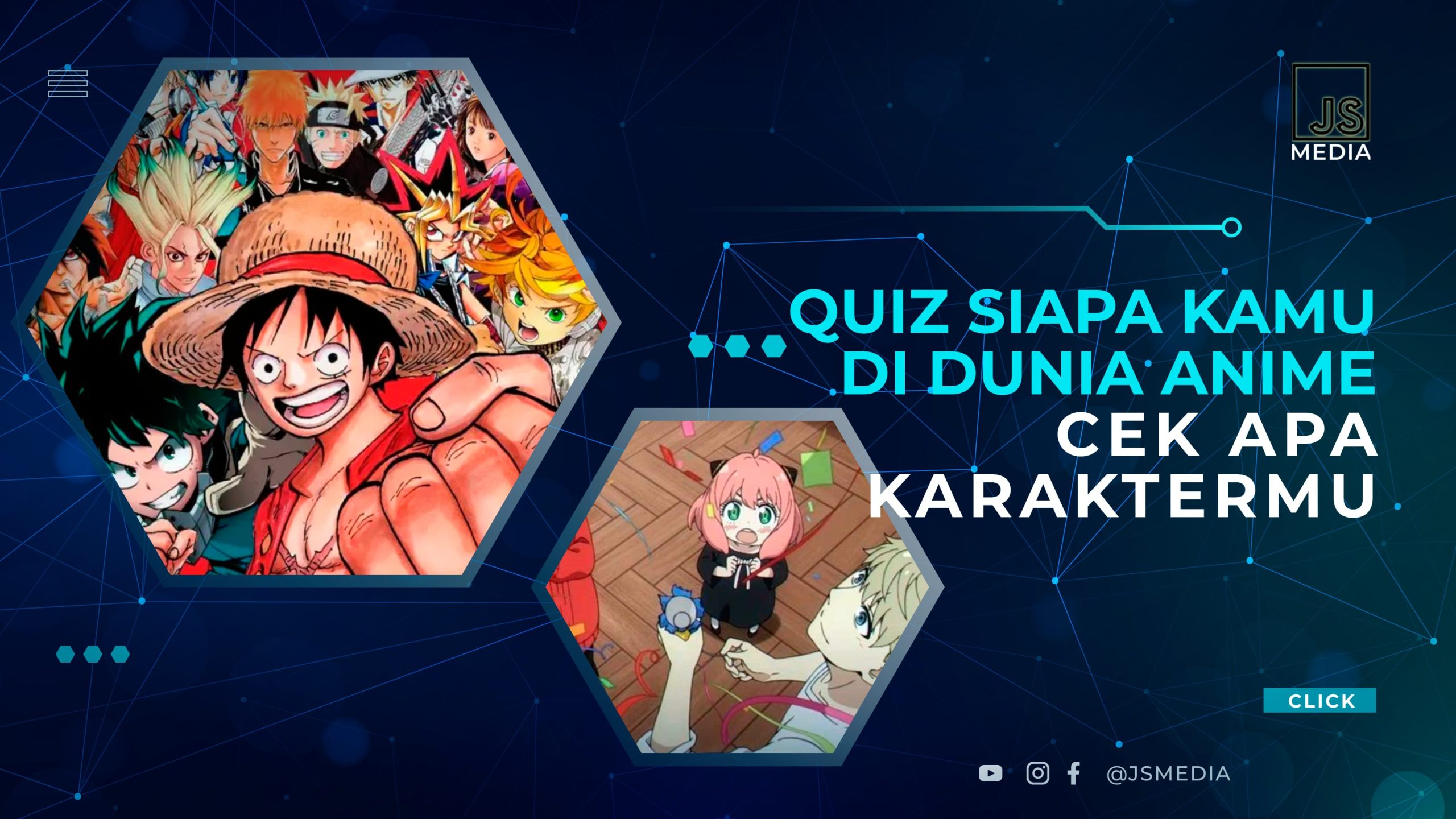Quiz Siapa Kamu di Dunia Anime, Cek Apa Karaktermu