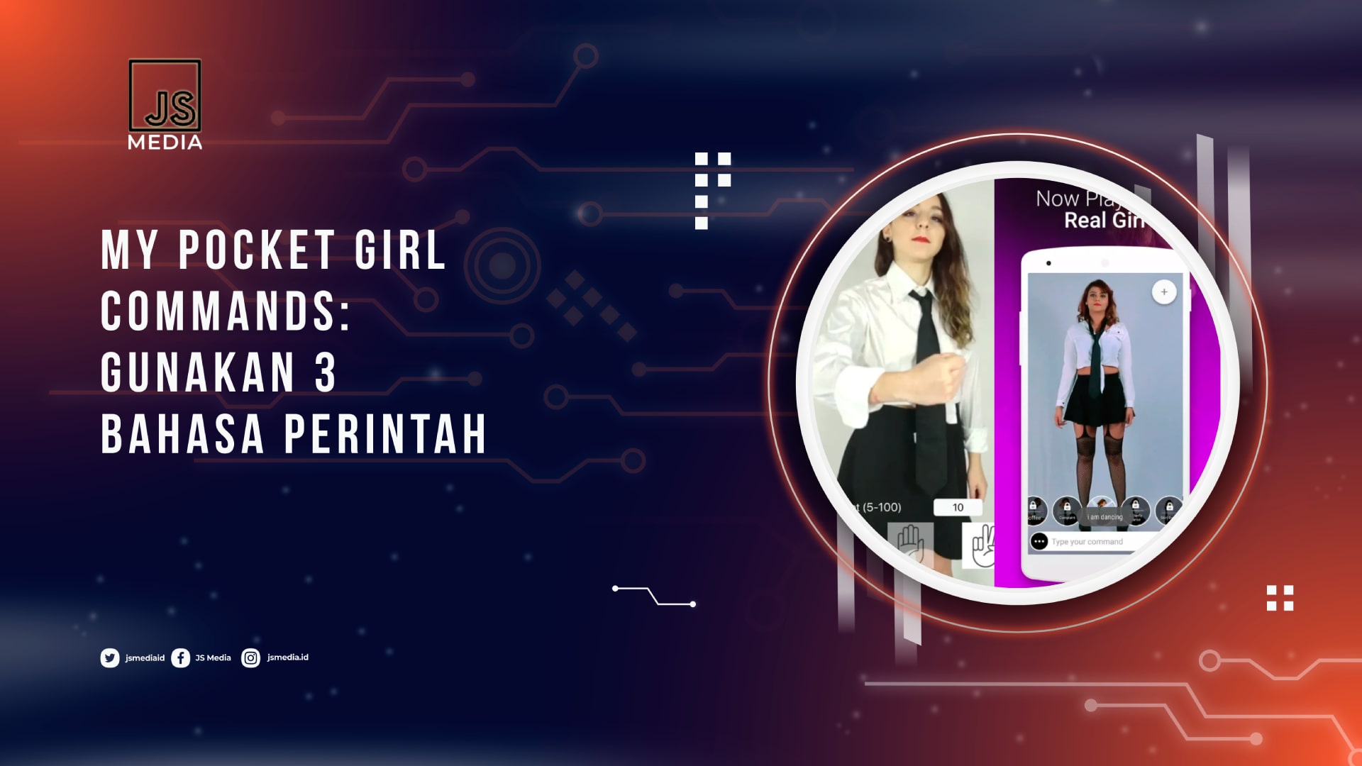 My Pocket Girl Commands: Gunakan 3 Bahasa Perintah
