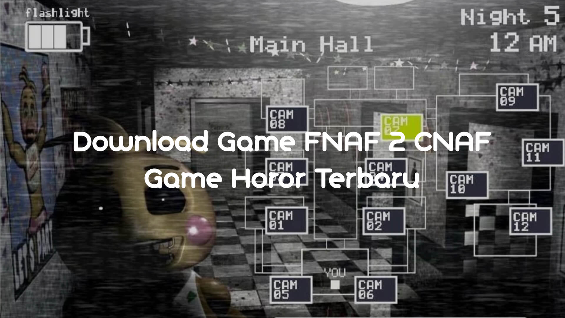 Download Game FNAF 2 CNAF, Game Horor Terbaru 2024