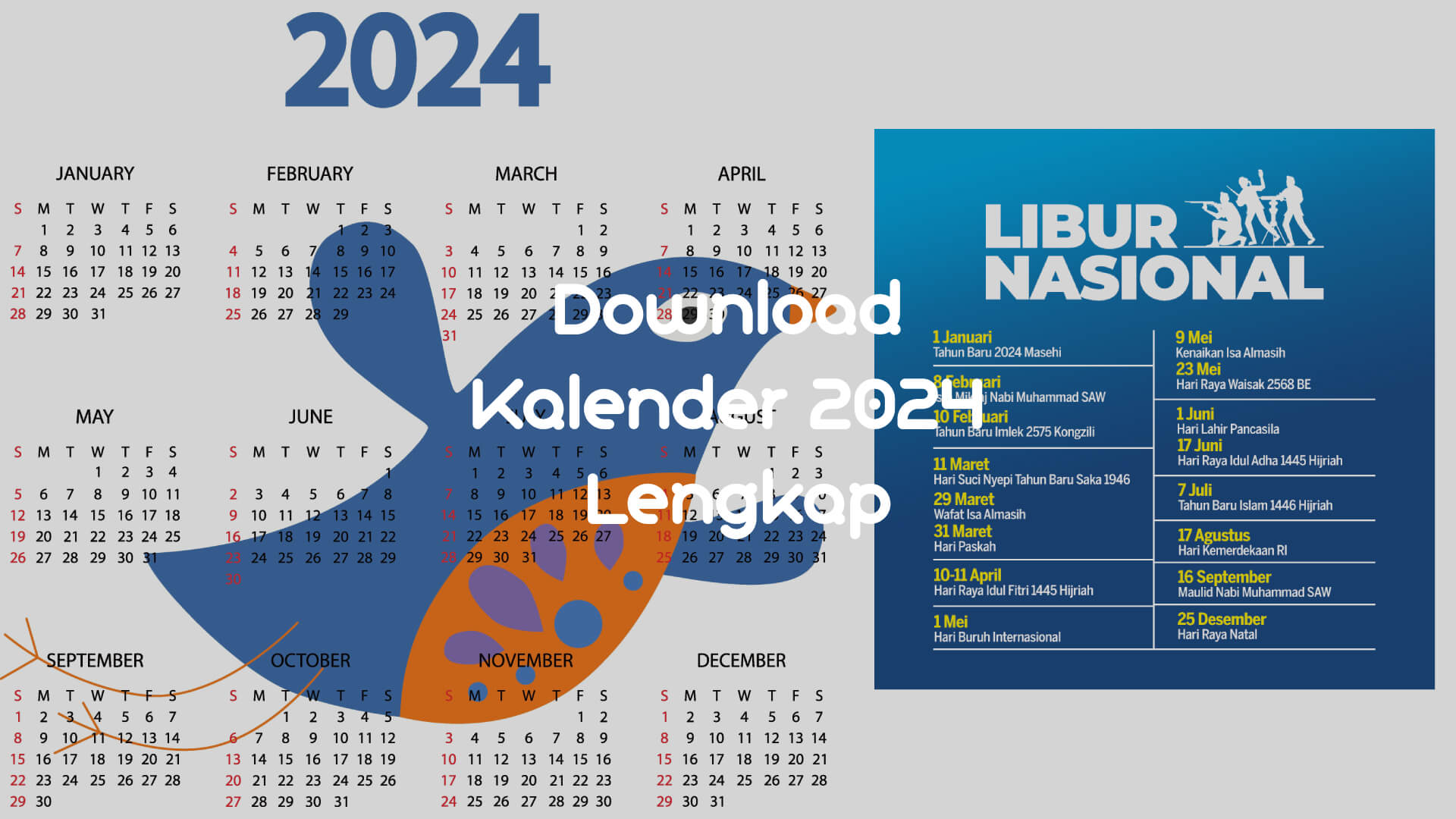 Download Kalender 2024 Lengkap Dengan Weton Dan Libur Nasional