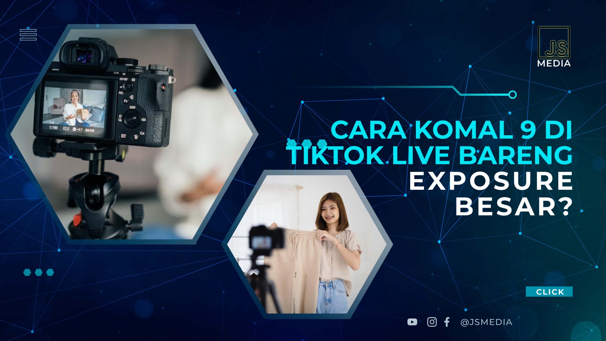 Cara Komal 9 di TikTok Live Bareng, Exposure Besar?