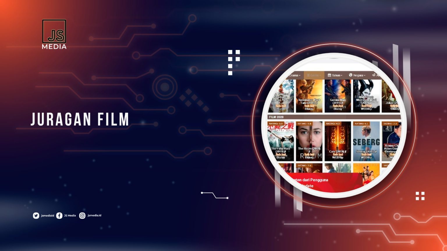 JuraganFilm, Aplikasi Nonton Film dan Drama Gratis