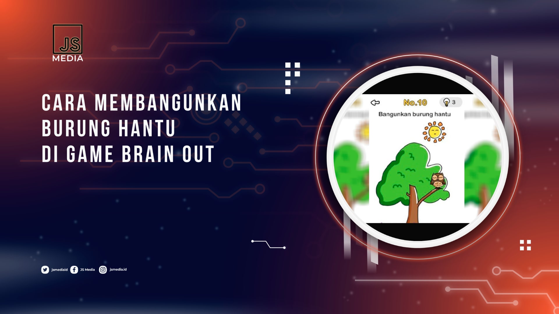 Cara Membangunkan Burung Hantu di Game Brain Out Terbongkar!