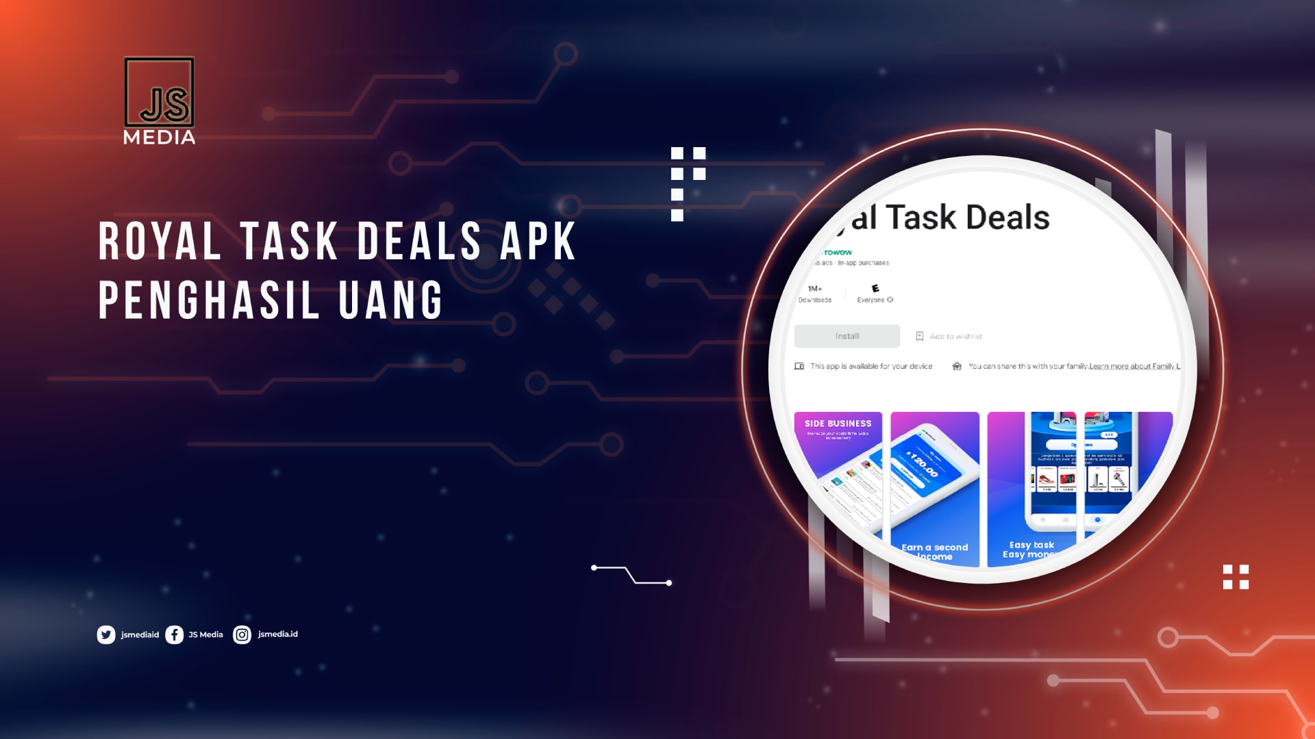 Royal Task Deals Apk Penghasil Uang, Auto Bonus 900K!
