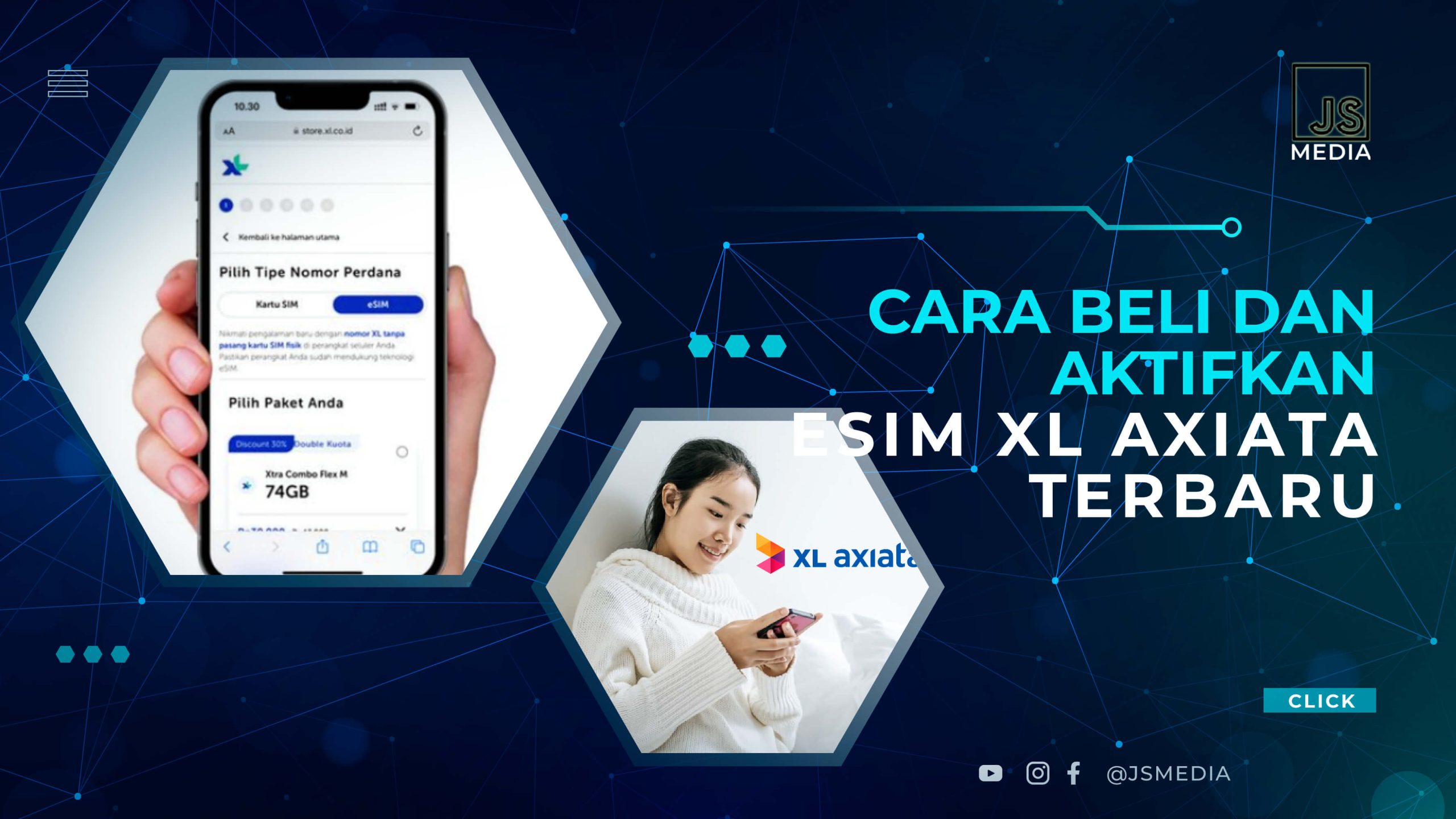 Resmi Rilis! Cara Beli dan Aktifkan eSIM XL Axiata!
