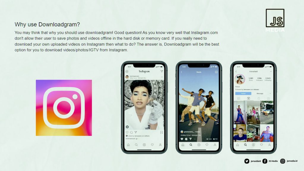 Downloadgram: Download IG Story, Feeds, Reel Gratis