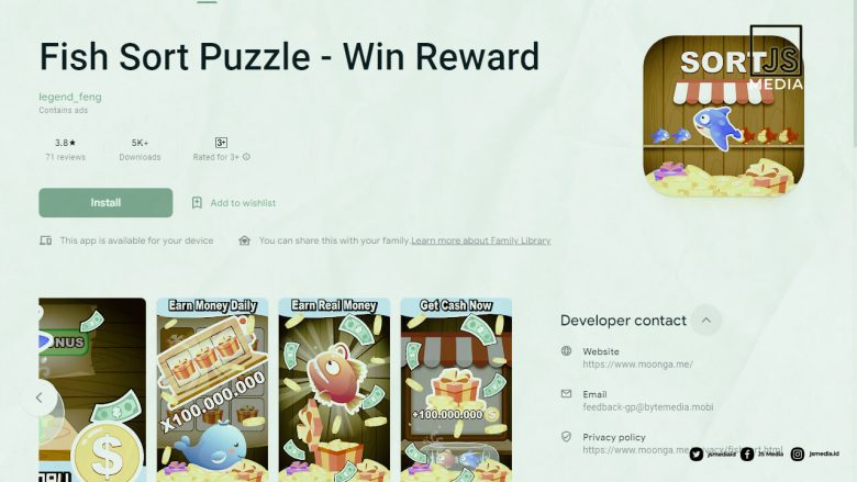 Fish Sort Puzzle Apk: Bermain dan Hasilkan Uang, Sudah Coba?