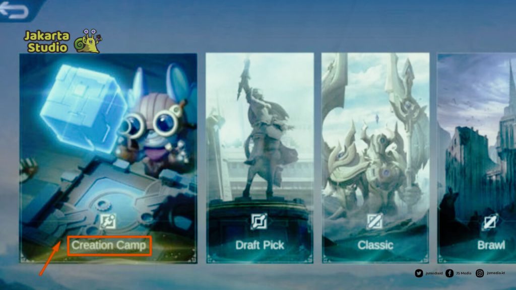 Cara Membuat Mode Creation Camp di Mobile Legends Anti Ribet
