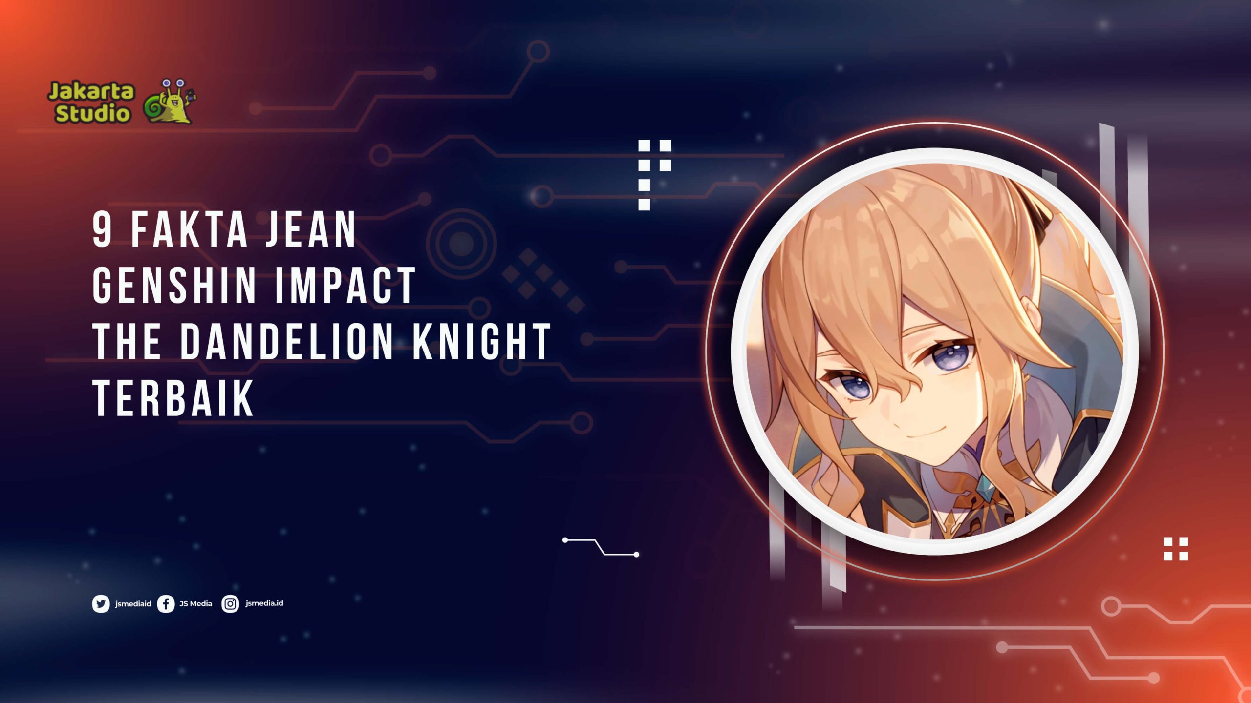 9 Fakta Jean Genshin Impact Sang Dandelion Knight Terhormat