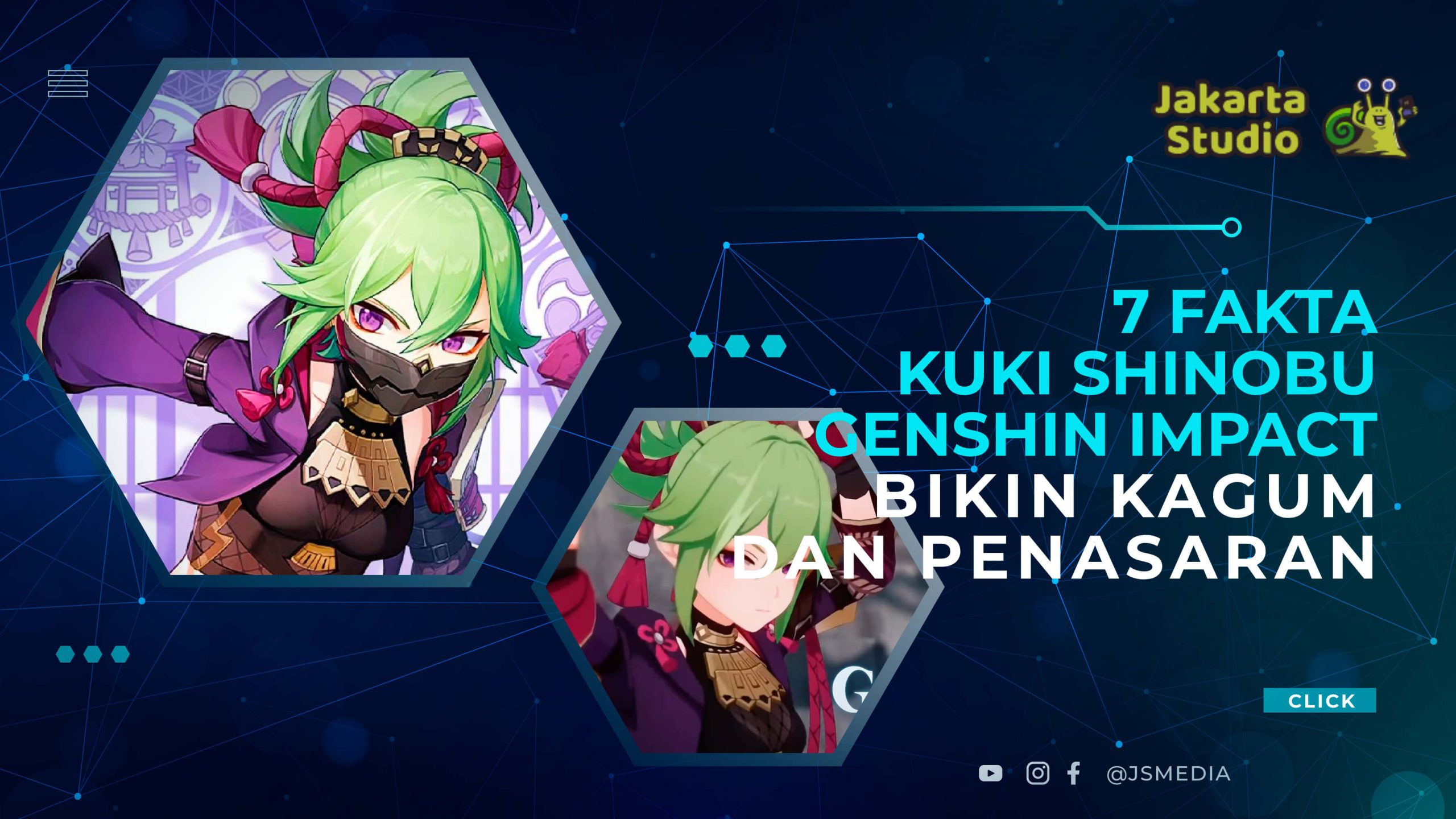 7 Fakta Kuki Shinobu Genshin Impact, Bikin Kagum dan Penasaran