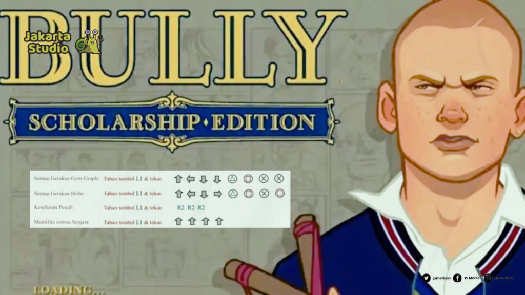 Kumpulan Bully Cheats PS2 dan PC Terlengkap Bahasa Indonesia