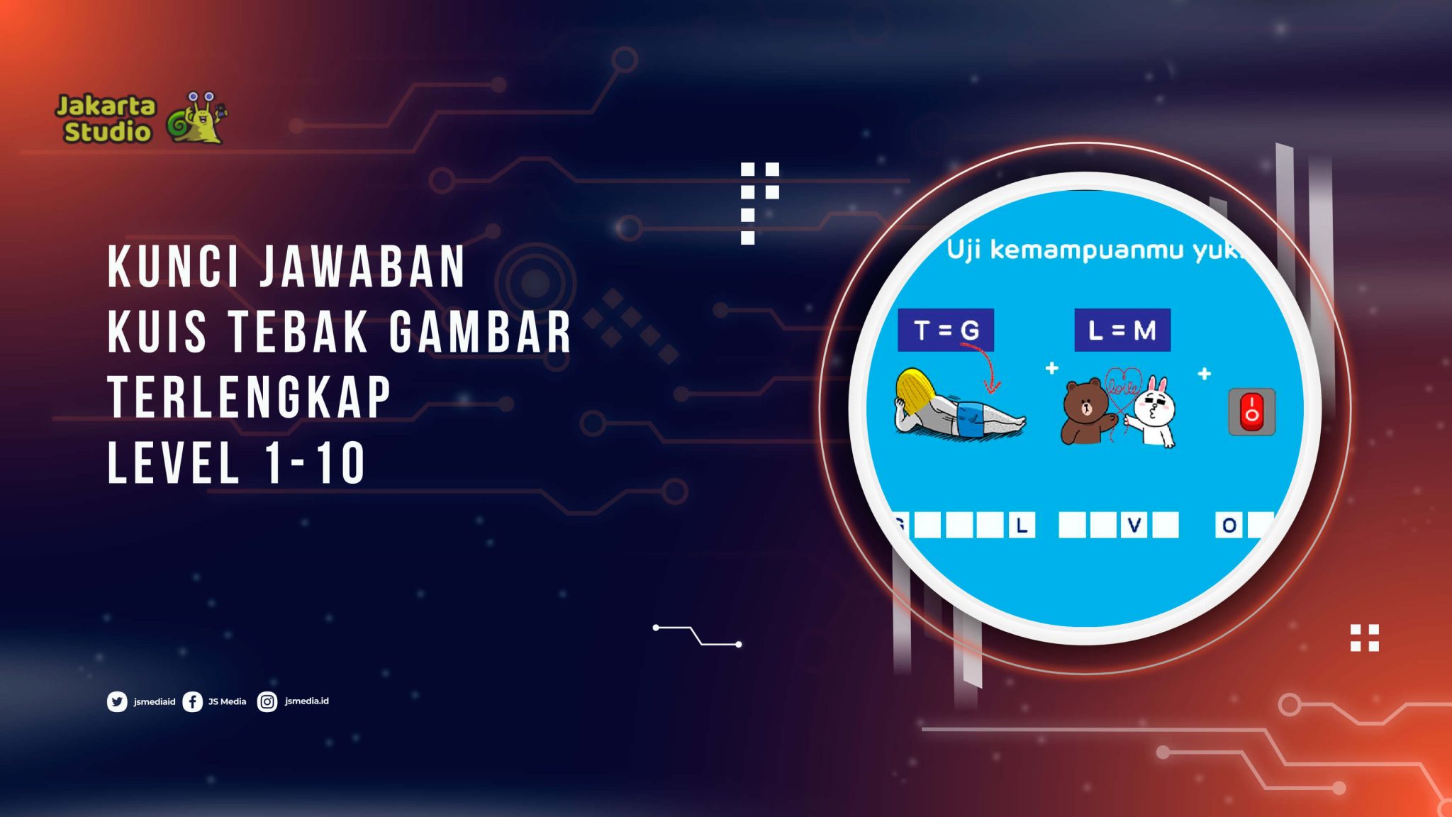 Daftar Kunci Jawaban Kuis Tebak Gambar Lengkap Level 1-10