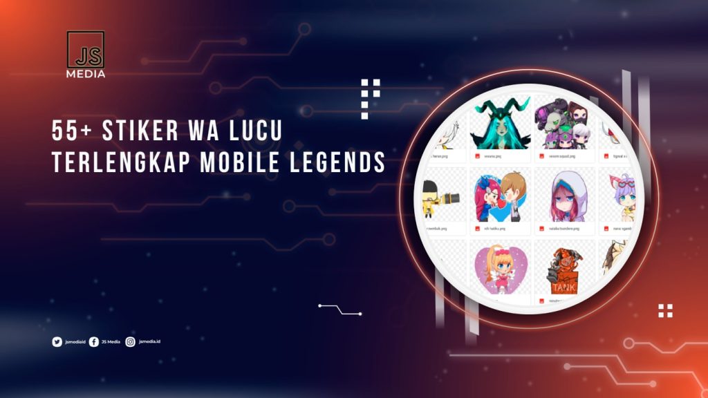 100+ Stiker WA Lucu dan Terlengkap Mobile Legends 2024