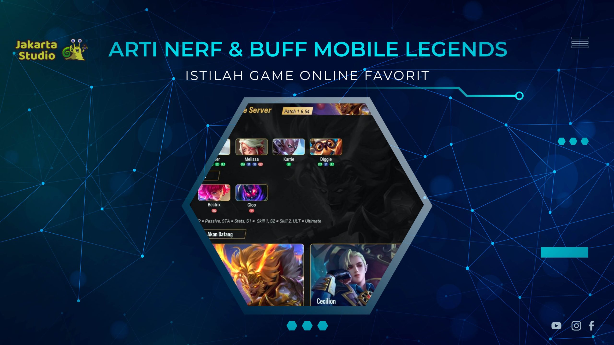 Arti Nerf & Buff Mobile Legends, Istilah Game Online Favorit