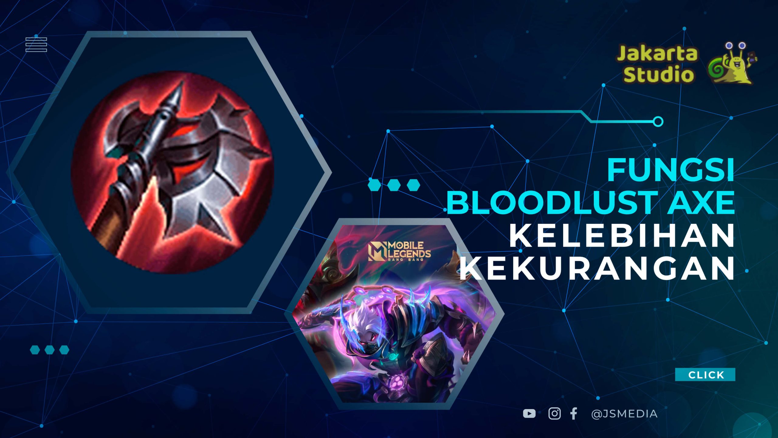 Fungsi Bloodlust Axe: Fungsi, Kelebihan, Kekurangan Mobile Legends
